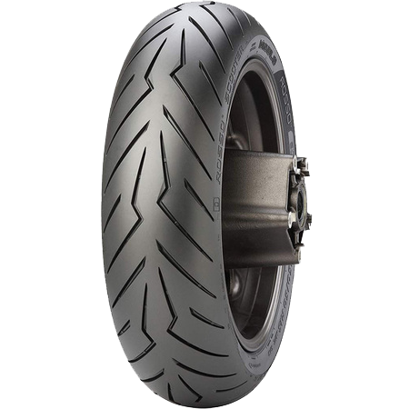 Летние мотошины Pirelli Diablo Rosso Scooter 120/80 D12 55P TL Rear 2024
