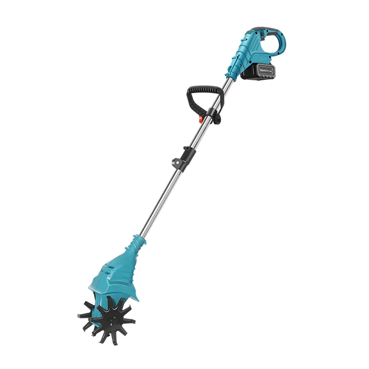 Культиватор аккумуляторный садовый, 2 лезвия / Электротяпка ручная несамоходная