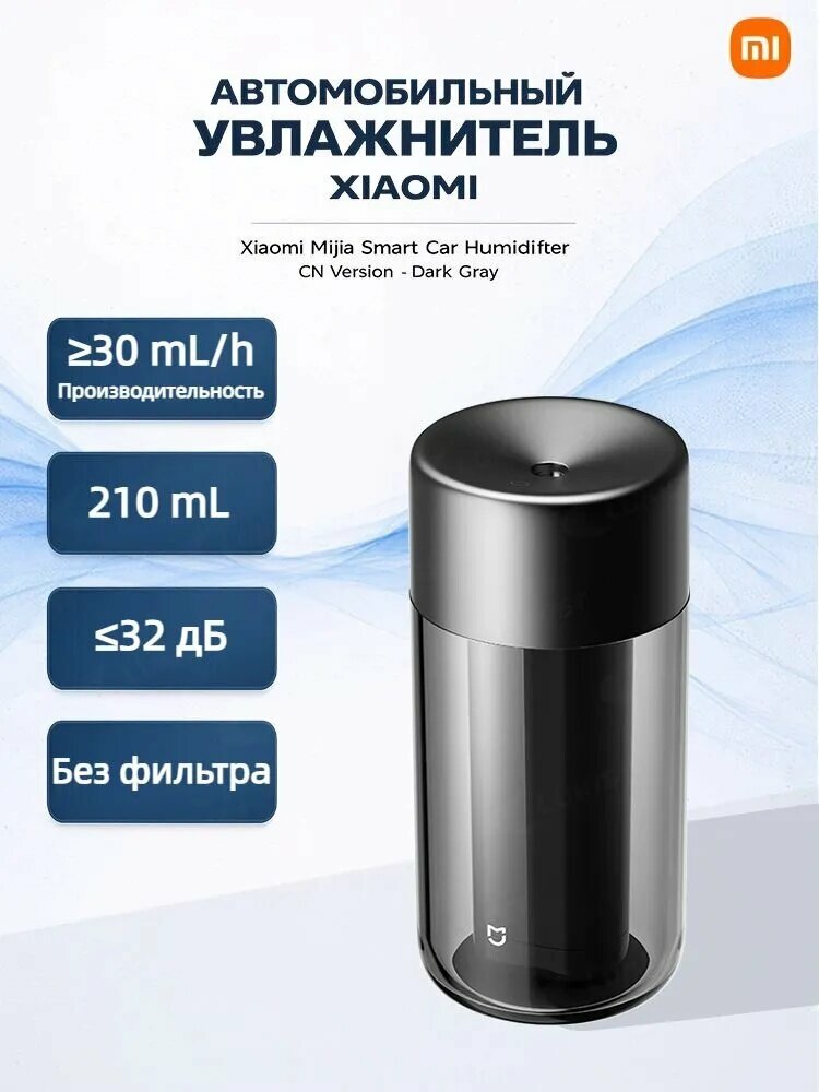 Xiaomi Увлажнитель воздуха автомобильный, арт. N614-CN, 4.5 Вт