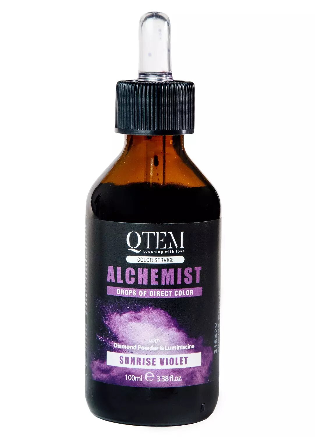Qtem Капли прямого пигмента Alchemist Color Service, фиолетово-розовый, 100 мл