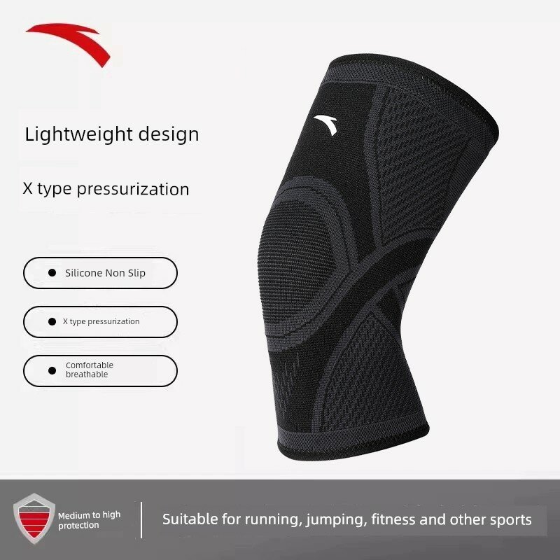 Наколенники ANTA Sports для бадминтона, мужские и женские, защитная экипировка для бега, тонкая модель, для походов,