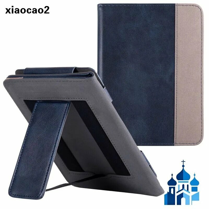 BOZHUORUI Чехол для Digma K2/K1/Digma M1/M2 - Складная подставка из искусственной кожи с ремешком для рук
