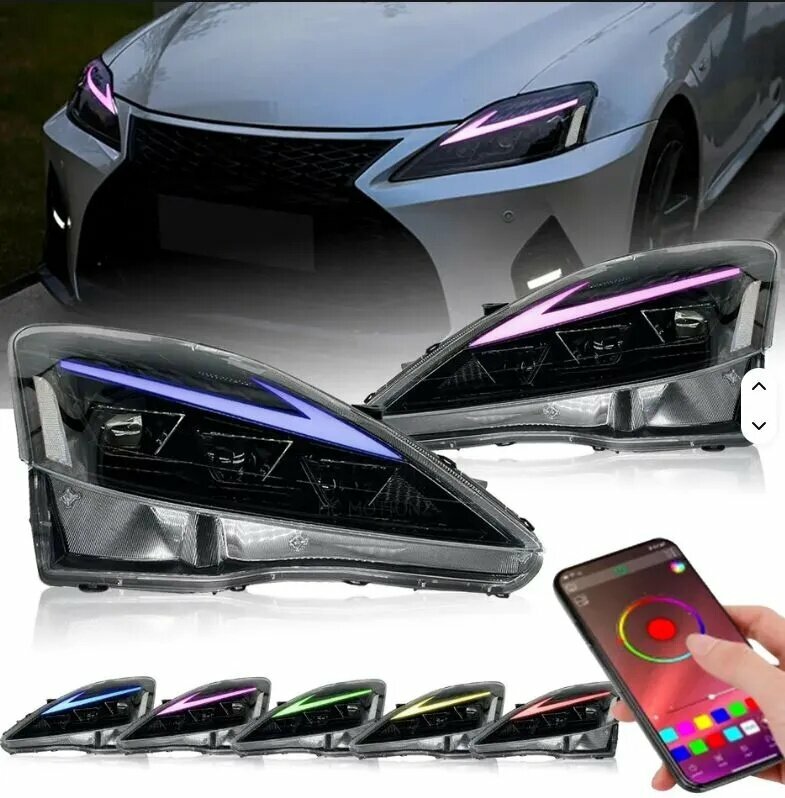 Фары автомобильные, 5 шт, арт. Lexus IS250/ IS250C IS350 IS350C IS220d 2006-2012