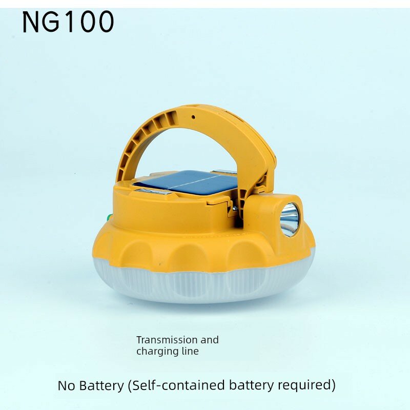 NG100 Желтый Кемпинг-фонарь без Батареек - Портативный Наружный Свет для Походов, Кемпинга и Аварийного Использования