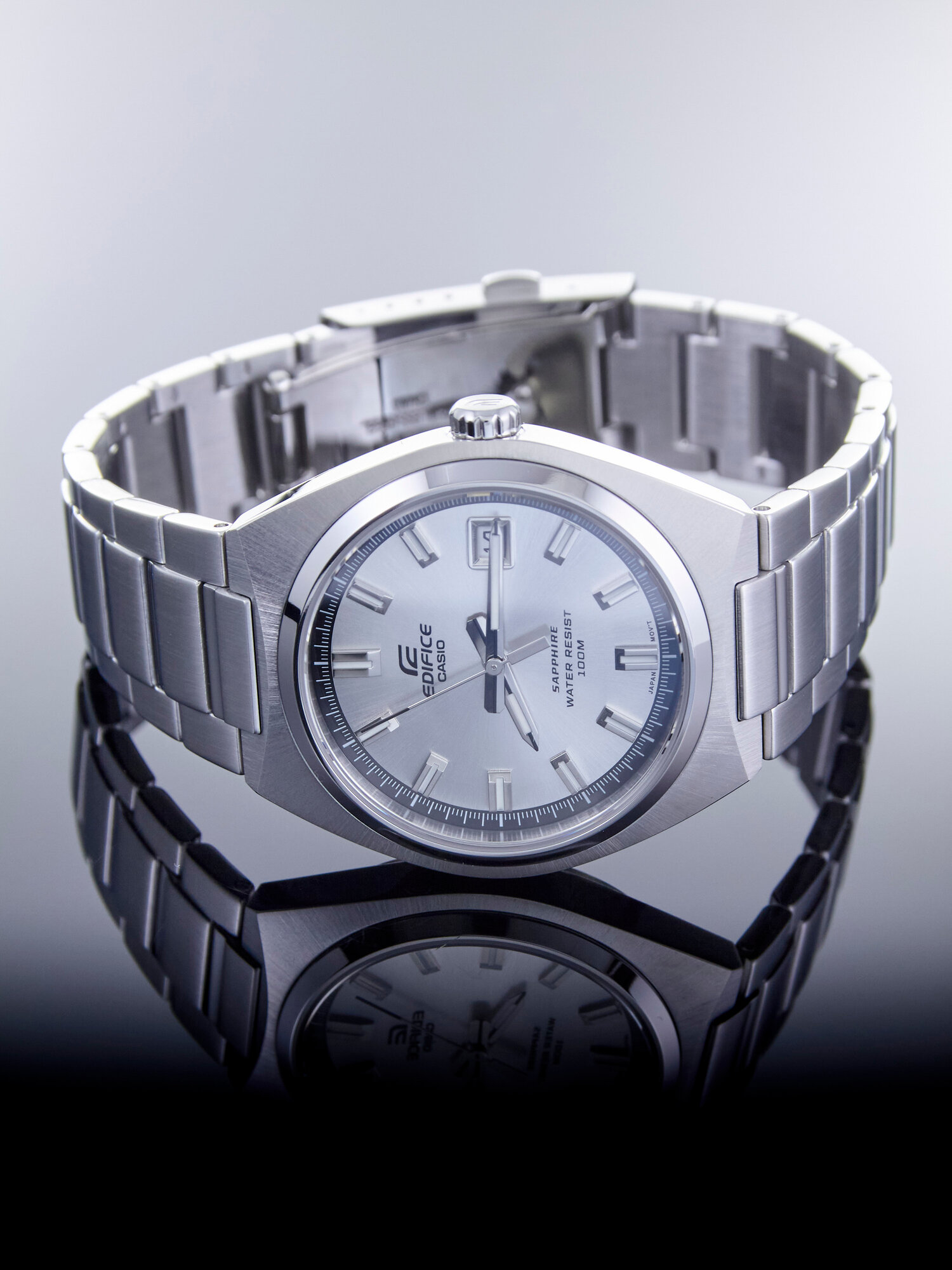 Наручные часы CASIO Классика, хром — фото 1