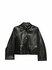 Куртка Arma Button-pocket leather jacket, размер 42, черный