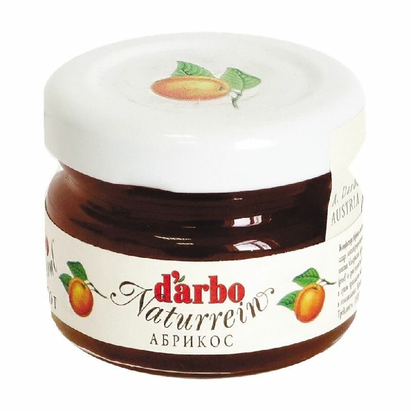 Конфитюр DARBO Абрикос /стекло/ 28г