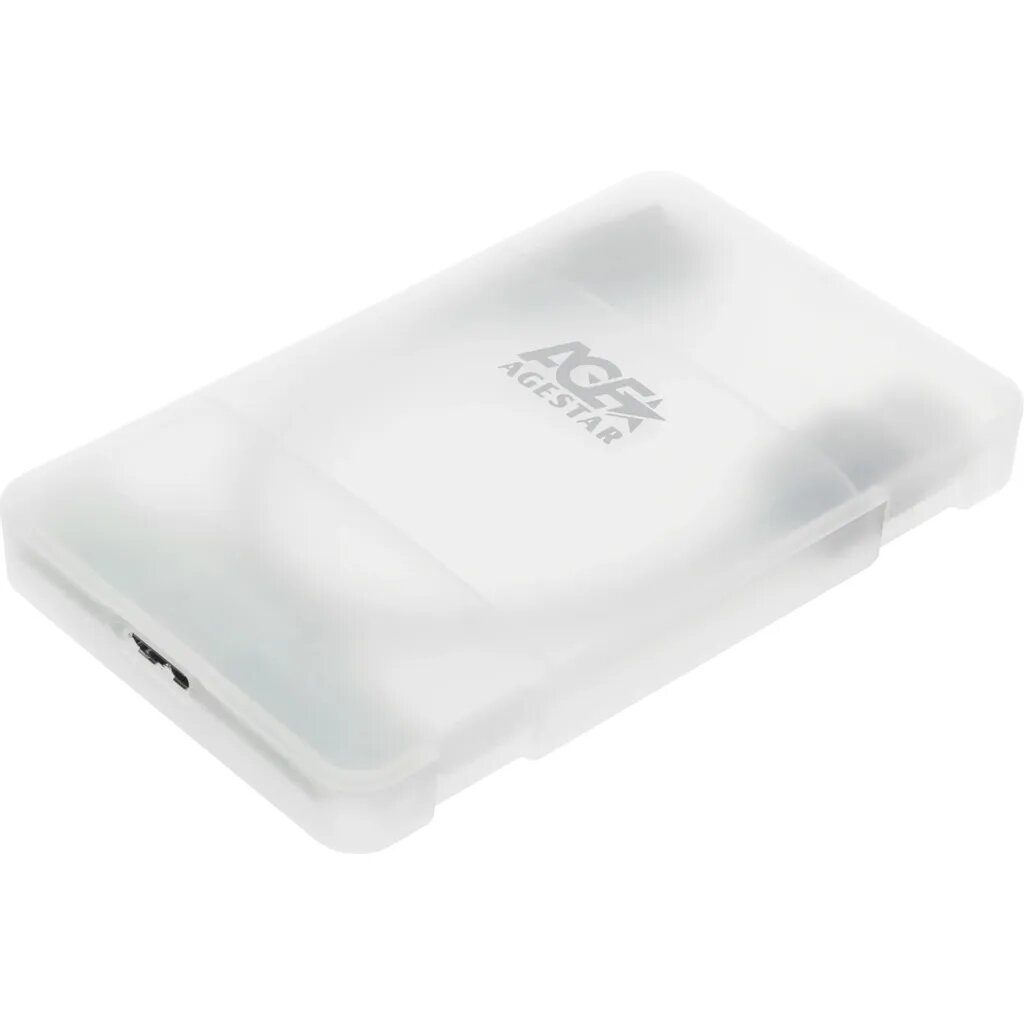 Внешний корпус для HDD/SSD AgeStar 3UBCP3, белый