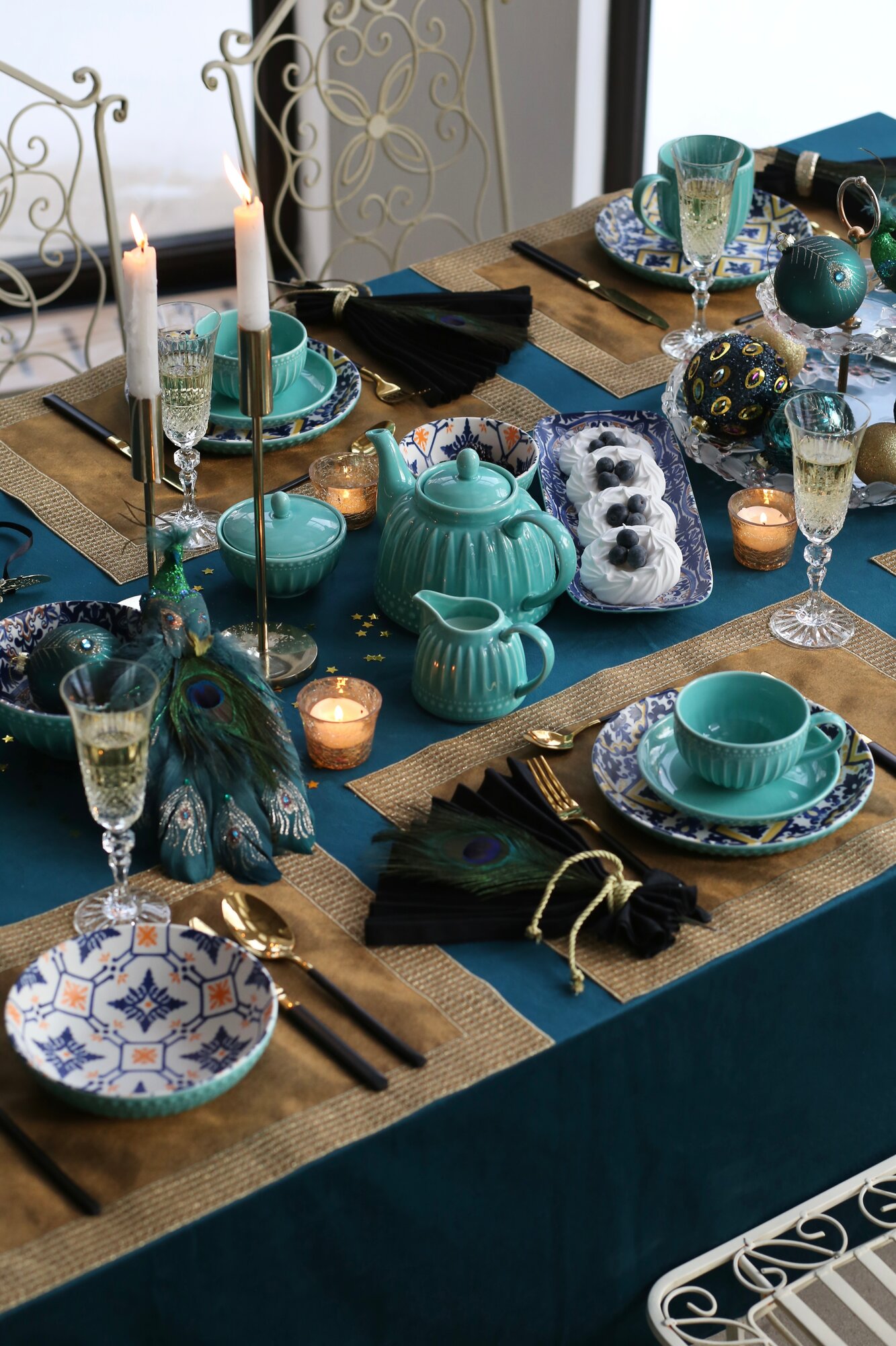 Чайный набор Myatashop "Beautiful Patterns", фарфор, для сервировки — фото 1