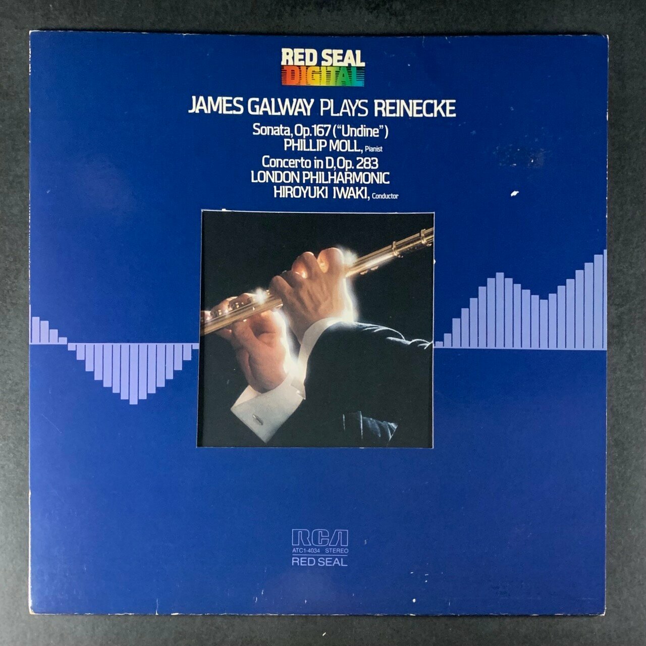 James Galway, Reinecke, Phillip Moll, London Philharmonic, Hiroyuki Iwaki - James Galway Plays Reinecke (б/у виниловая пластинка, LP)