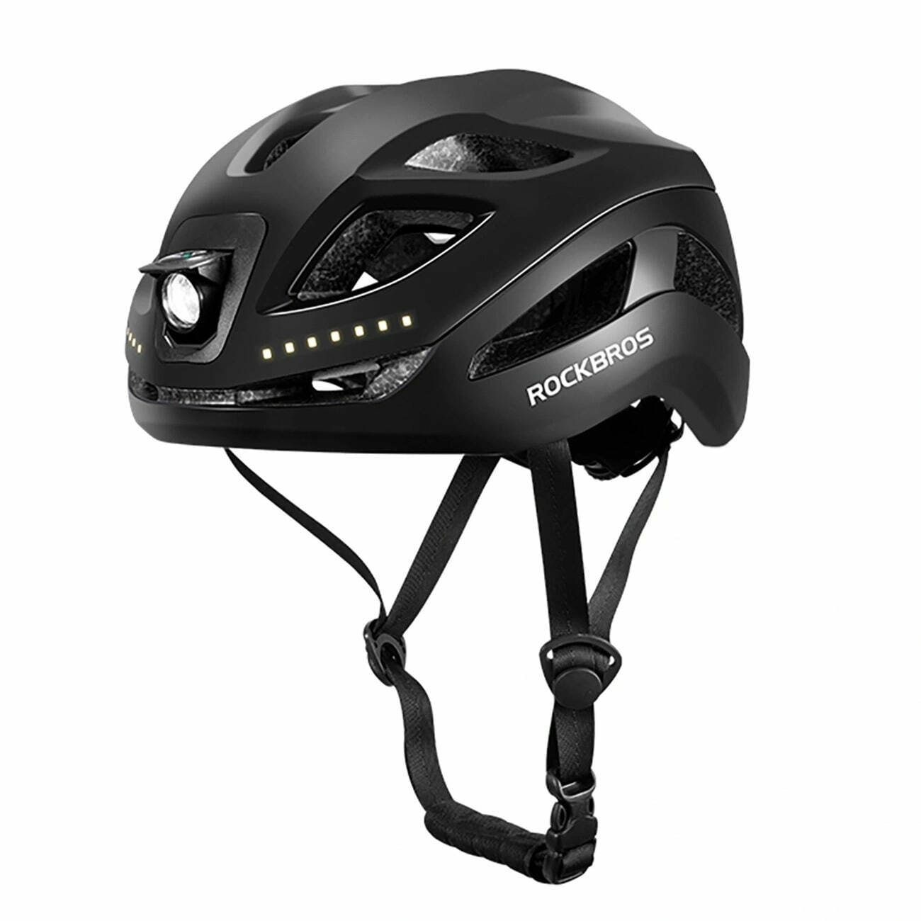 DECATHLON шлем защитный Rockbros ZK-077, черный, 57 - 61 см