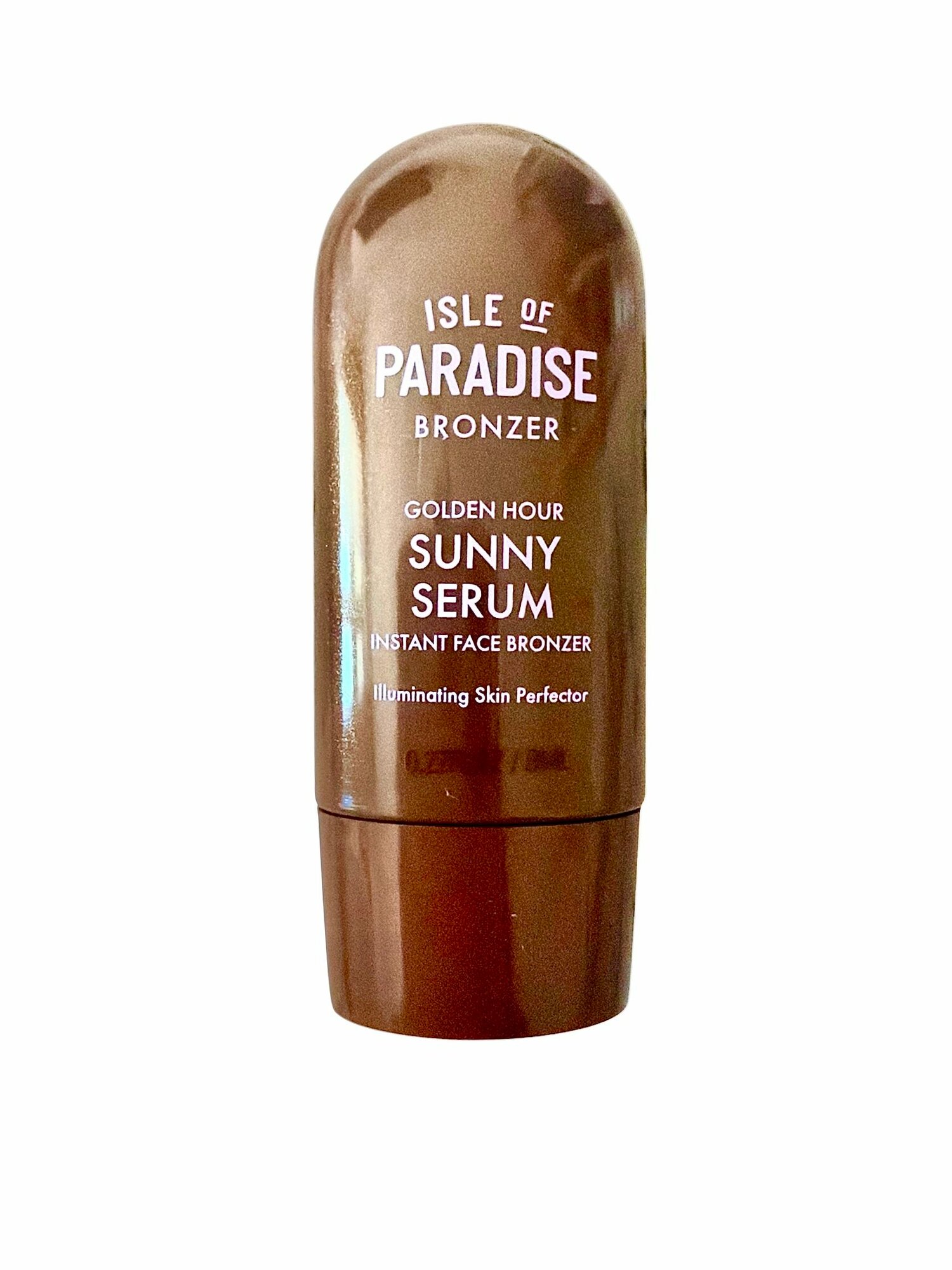 ISLE OF PARADISE мини Сыворотка Бронзер для лица универсальная Sunny Serum GOLDEN HOUR 8ml