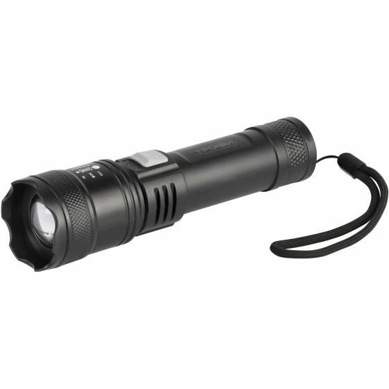 Фонарь светодиодный UA-103 аккумуляторный 7Вт оптический Zoom 3 режима powerbank Трофи Б0069800