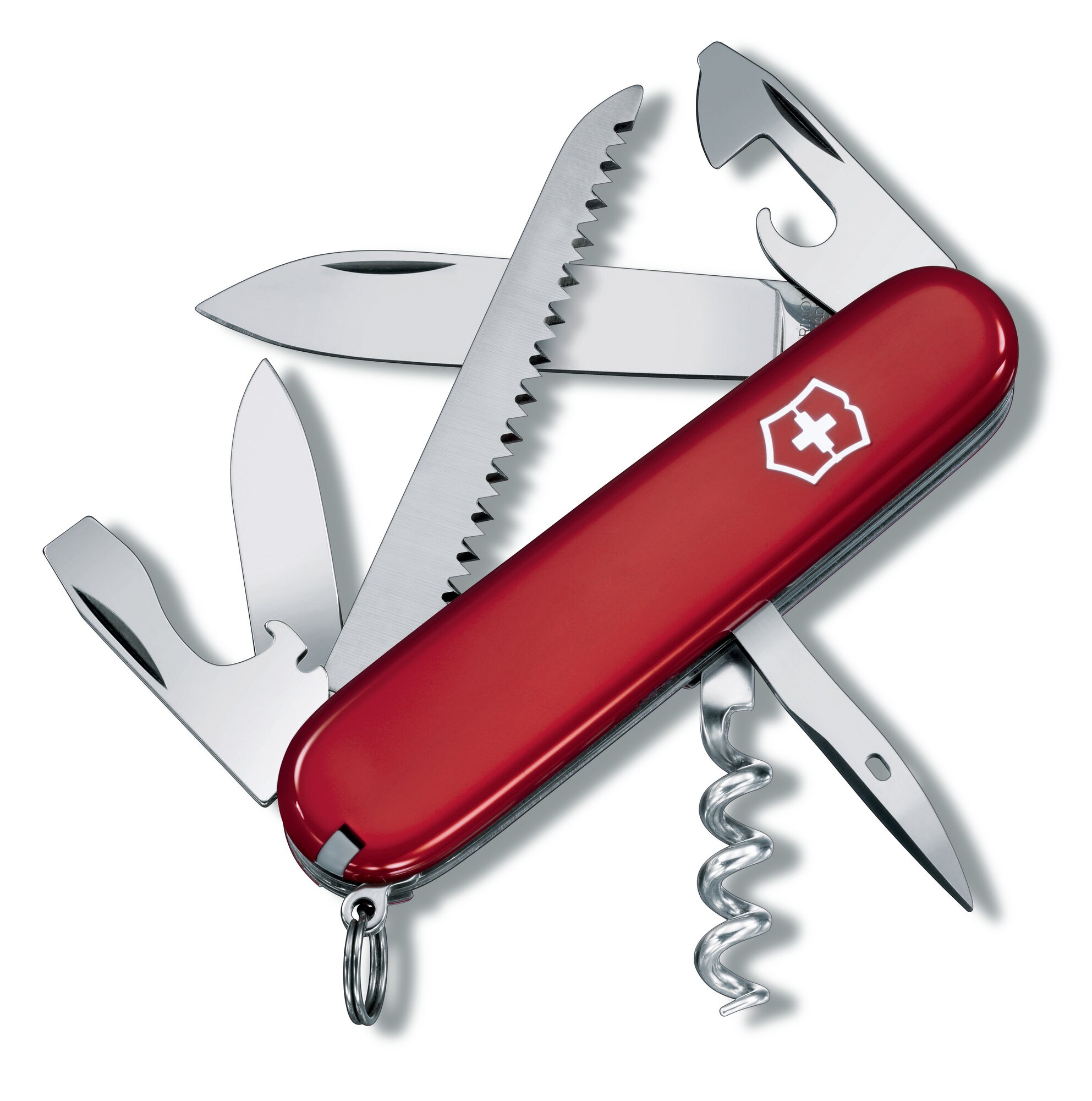 Нож перочинный VICTORINOX Camper, 91 мм, 13 функций, красный 1.3613