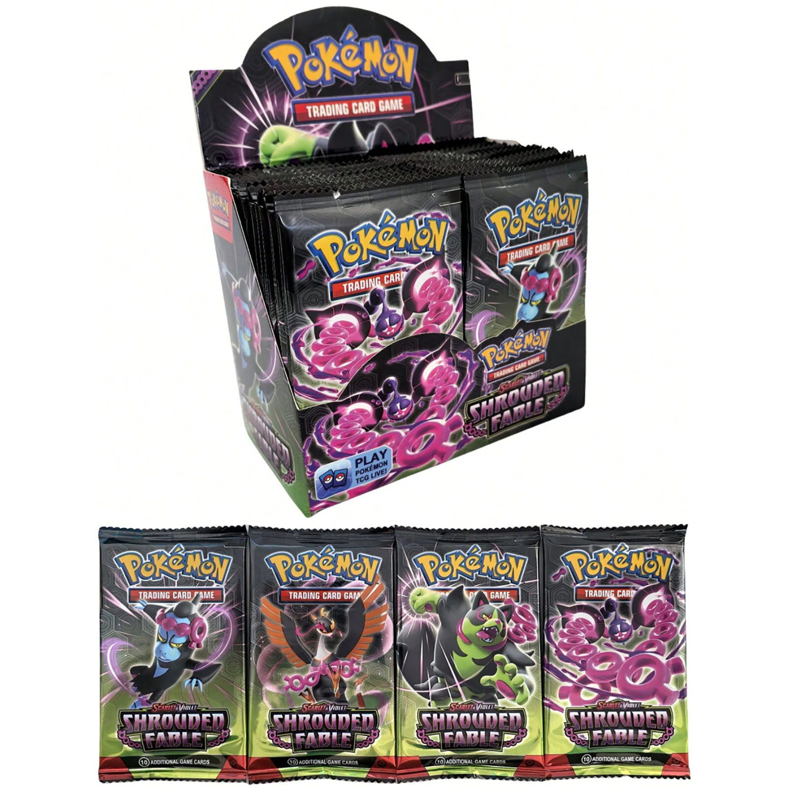 Pokemon" Покемон Карты, пакеты пополнения карт, наборные карточки,10 шт. коллекционные игровые набор