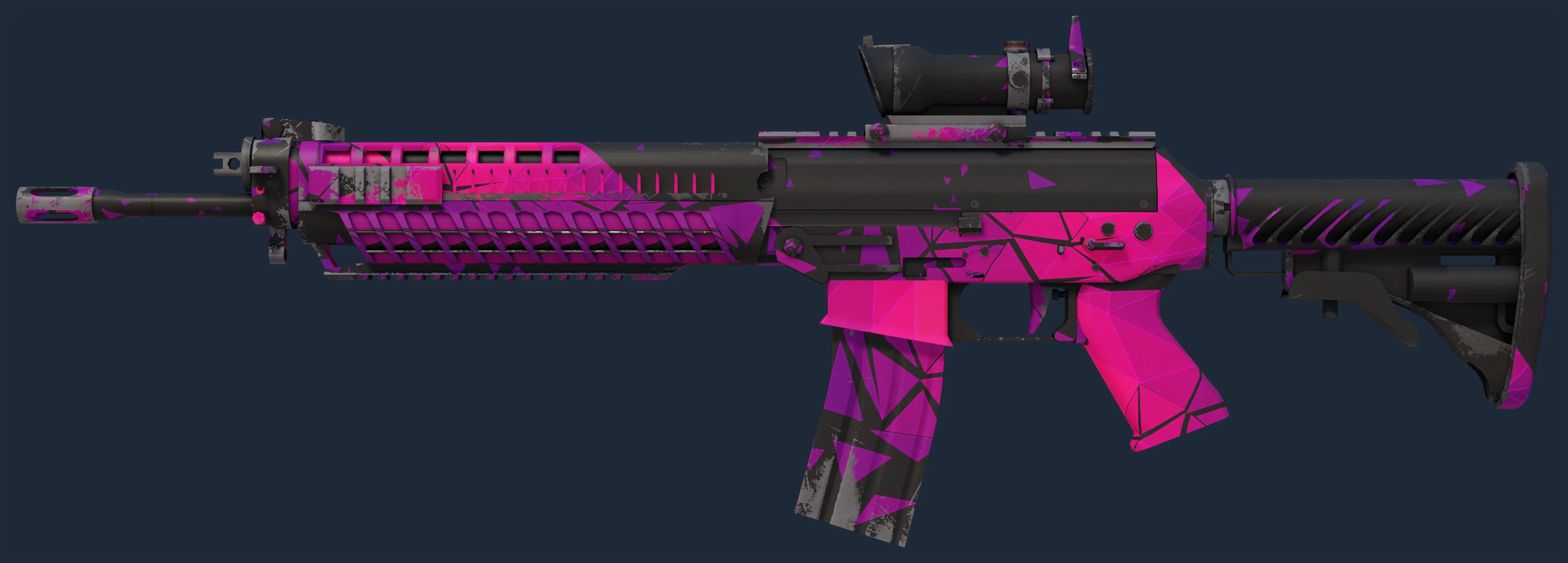 SG 553 | Пульс (Закалённое в боях) Скины CS2 с быстрой автовыдачей steam trade