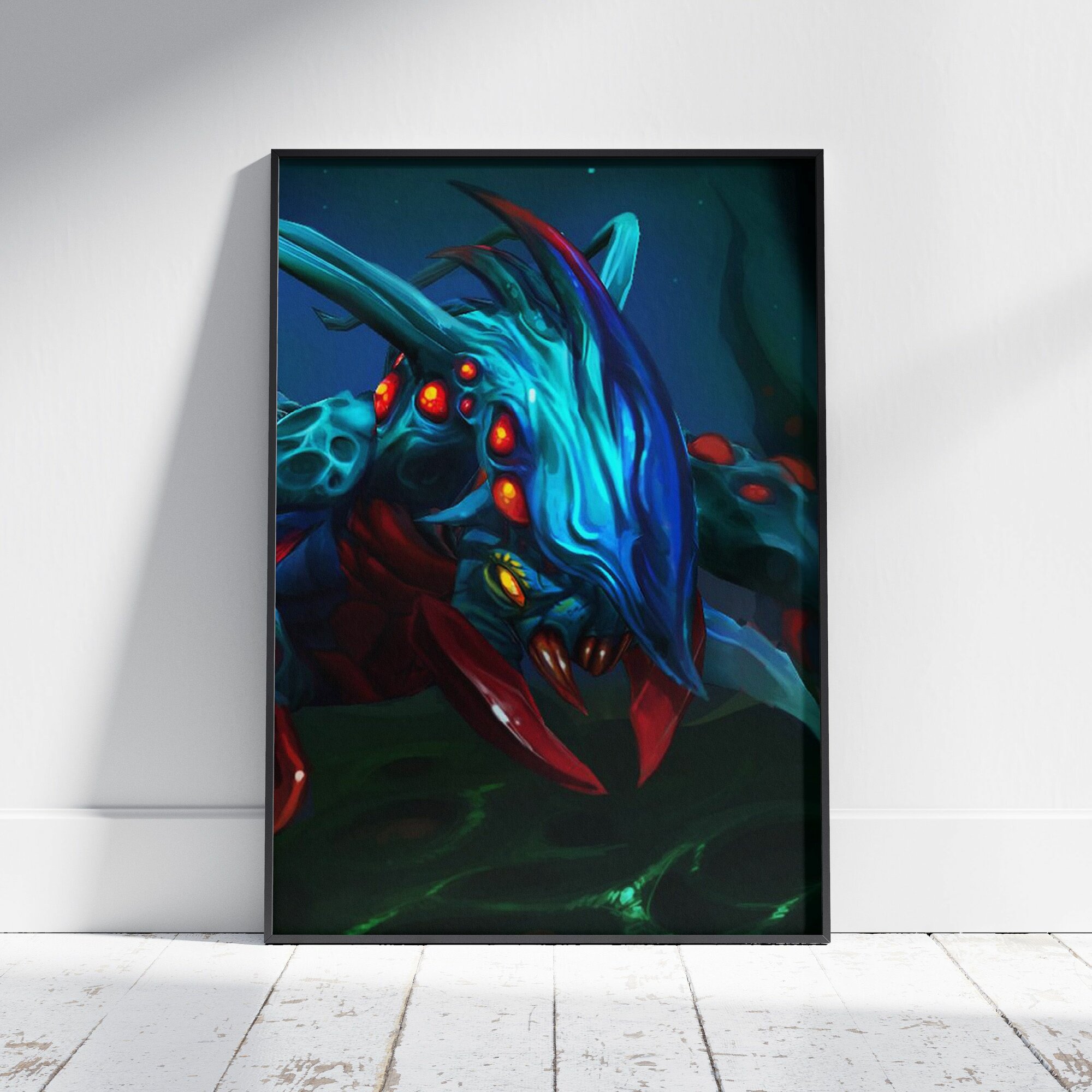 Плакат на стену для интерьера Dota 2 (Weaver 1) - Постер по игре формата A3 (30х42 см)