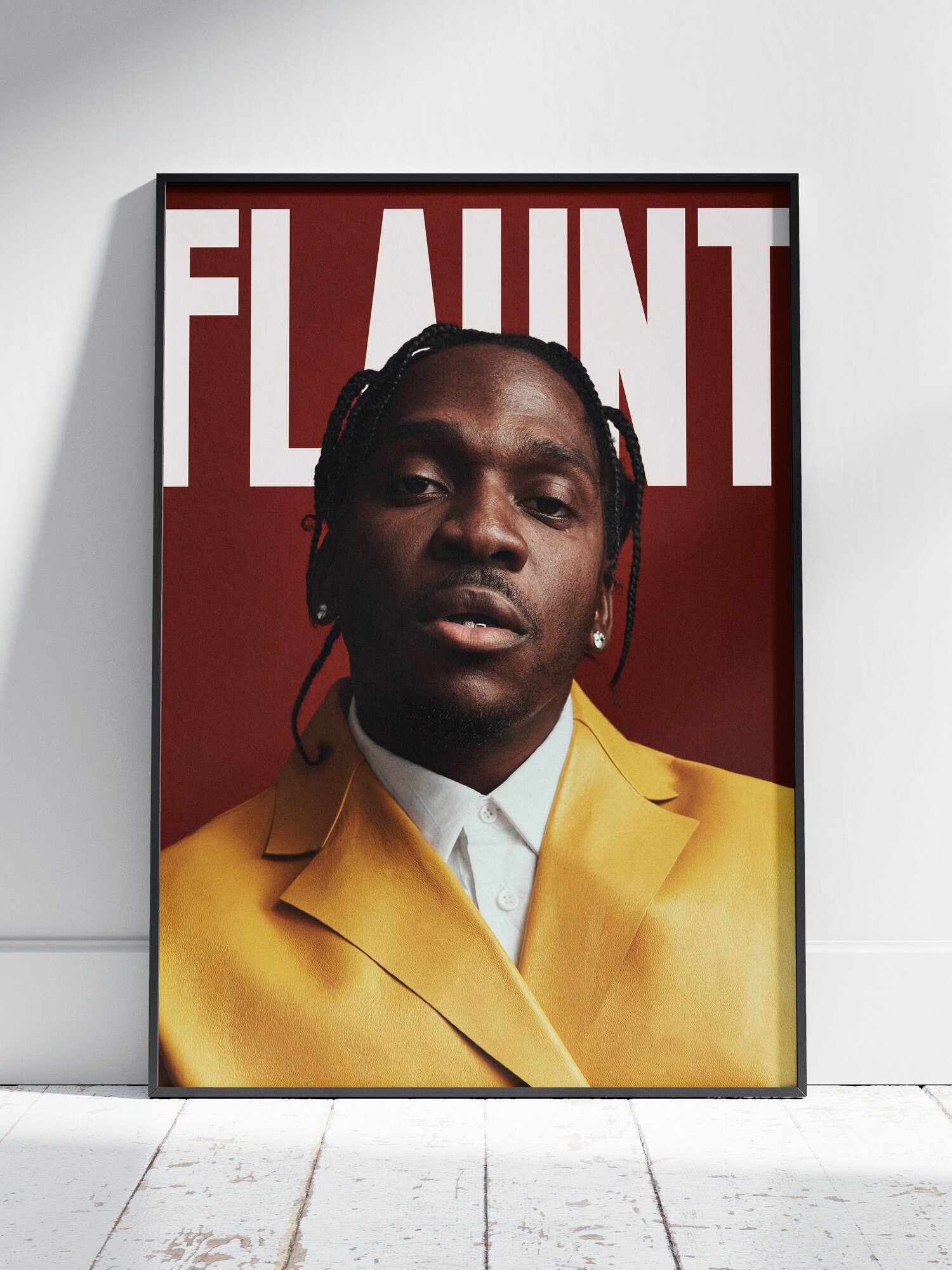 Плакат на стену для интерьера Пуша Т (Pusha T 1) - Постер по музыке и артисту формата A4 (21x30 см)