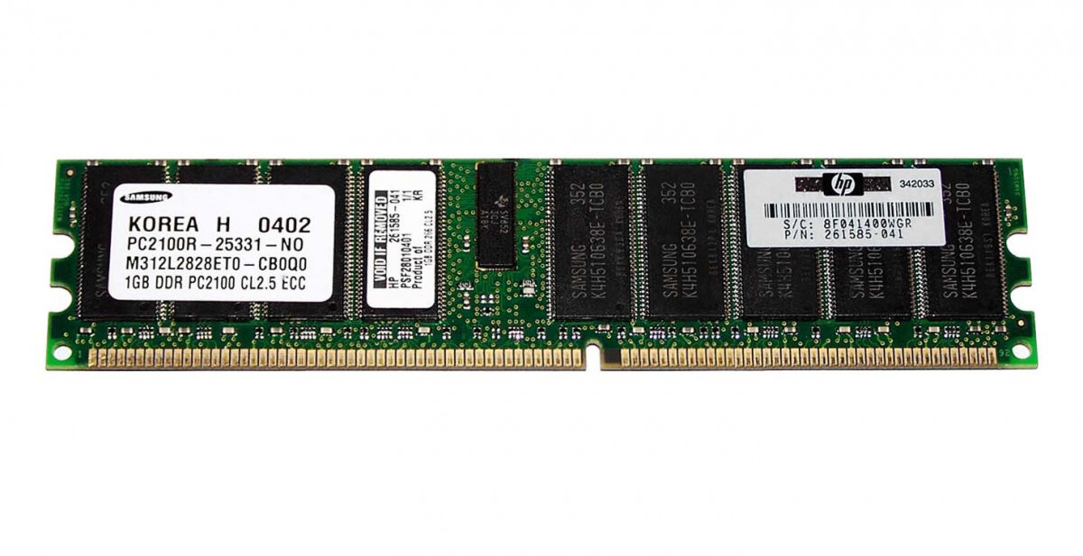 Оперативная память HP 261585-041 DDR 1Gb
