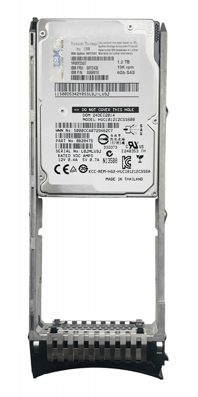 Жесткий диск IBM 00Y2432 1,2Tb SAS 2,5" HDD