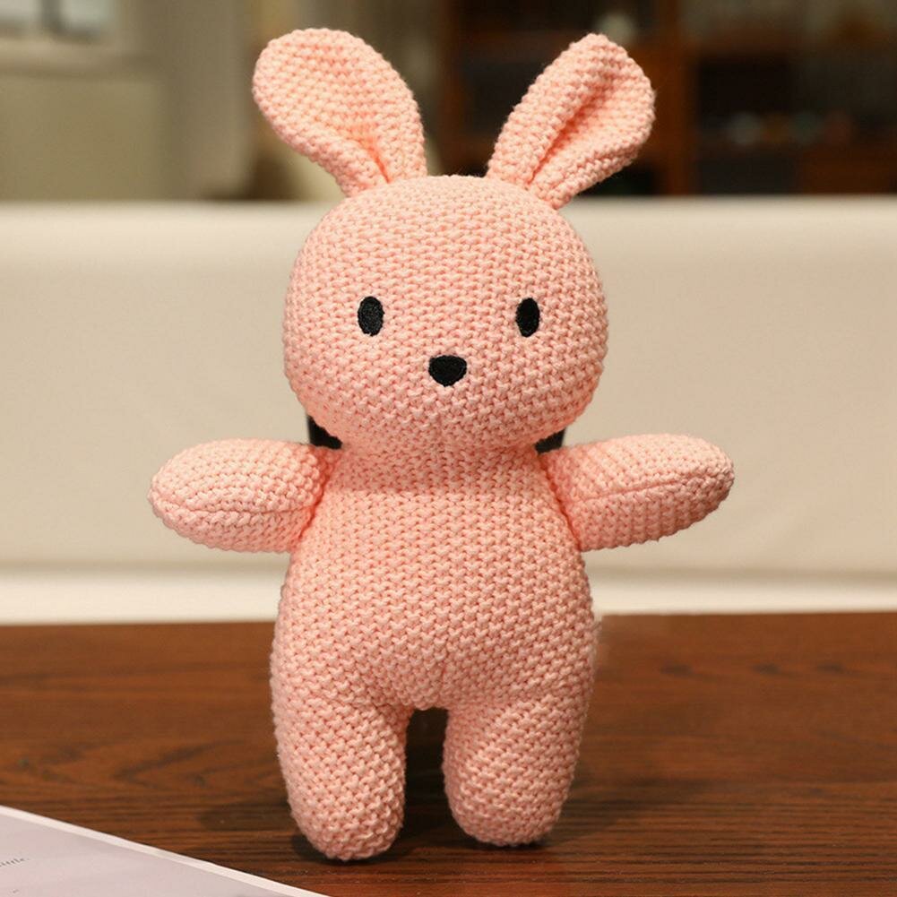 Вязаная игрушка "Мишка"