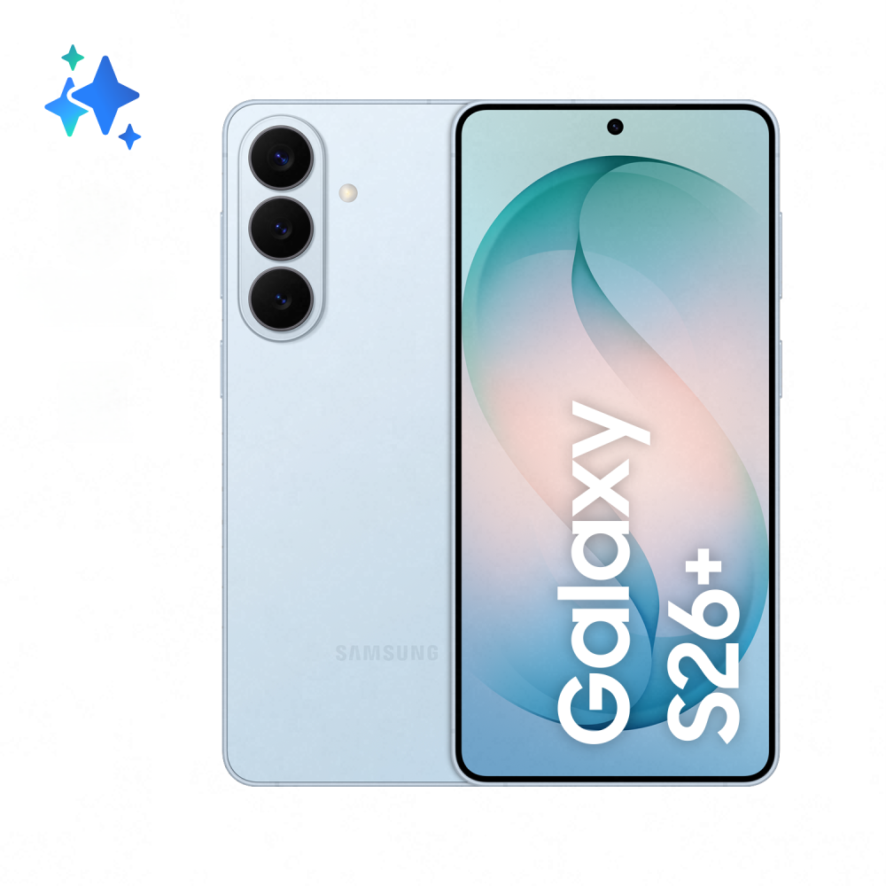 Смартфон Samsung Galaxy S26 Plus 12/512Gb, Dual: nano SIM + eSIM, Sky Blue (Голубой) Global
