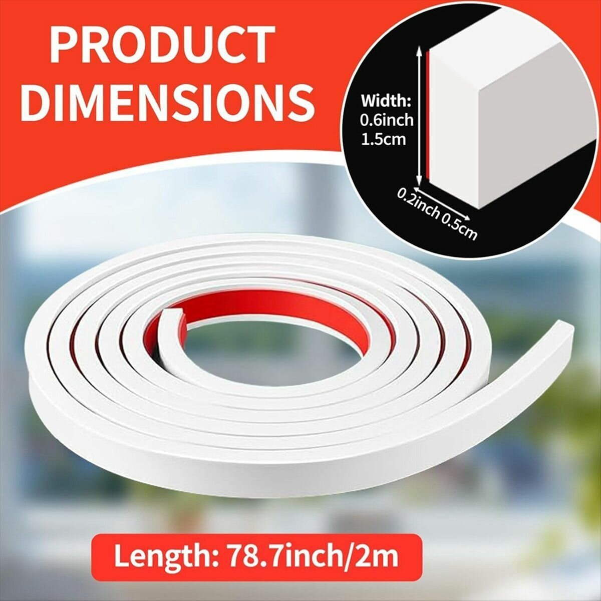 Комплект Вставок Для Оконной Решетки Из 5 Рулонов, Белый