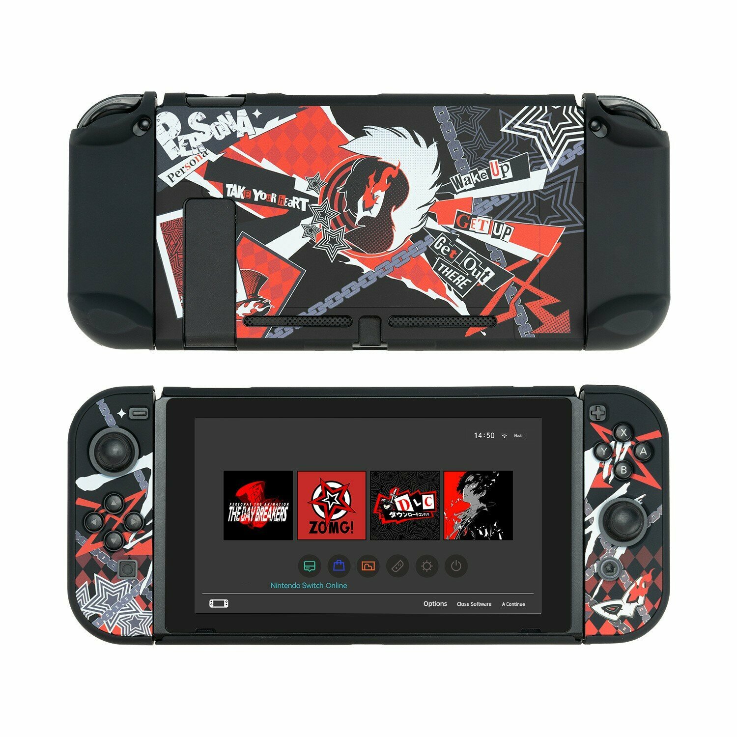 Защитный чехол Persona 5 для Nintendo Switch, премиальный дизайн и защита от пыли
