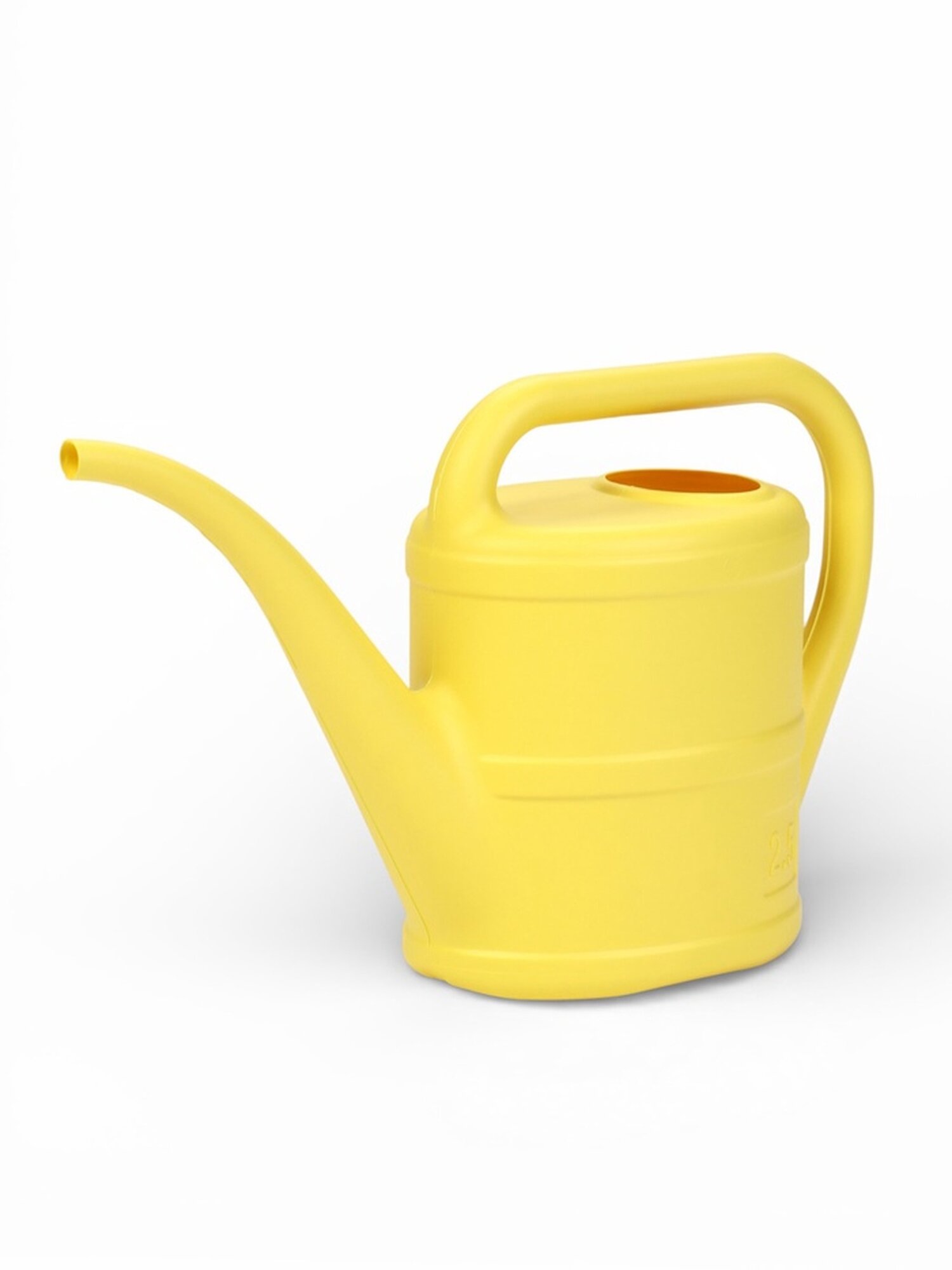 Лейка без рассеивателя, для растений, 2.5л, пластик, цвет микс