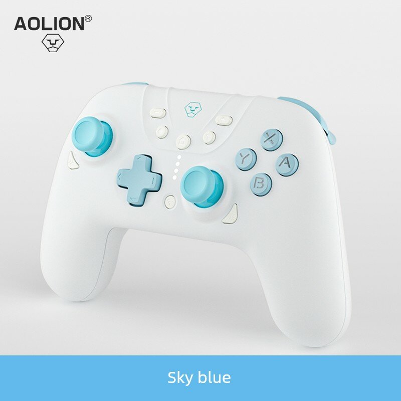 AOLION Pro беспроводной игровой контроллер с Hall-джойстиком в цвете Небесно-голубой для Nintendo Switch и ПК