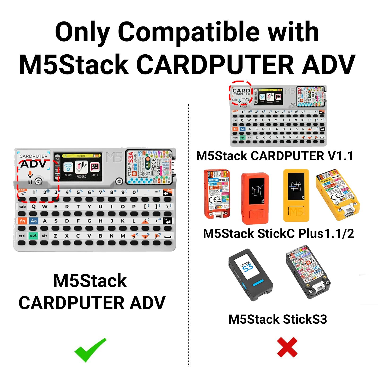 Hydra RF 424 Module для M5Stack Cardputer — фото 1