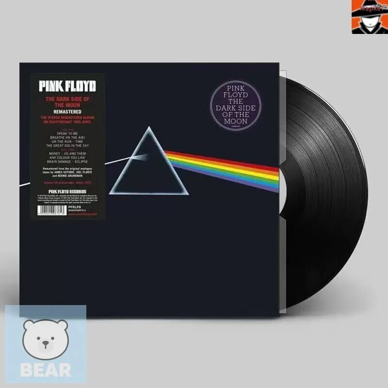Pink Floyd The Dark Side of the Moon (Ограниченный тираж, виниловая пластинка LP)