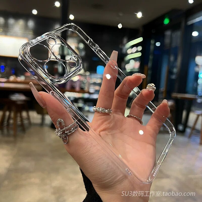 Ультратонкий прозрачный жесткий чехол для OPPO Reno10 Pro - Полная защита объектива, антижелтый дизайн
