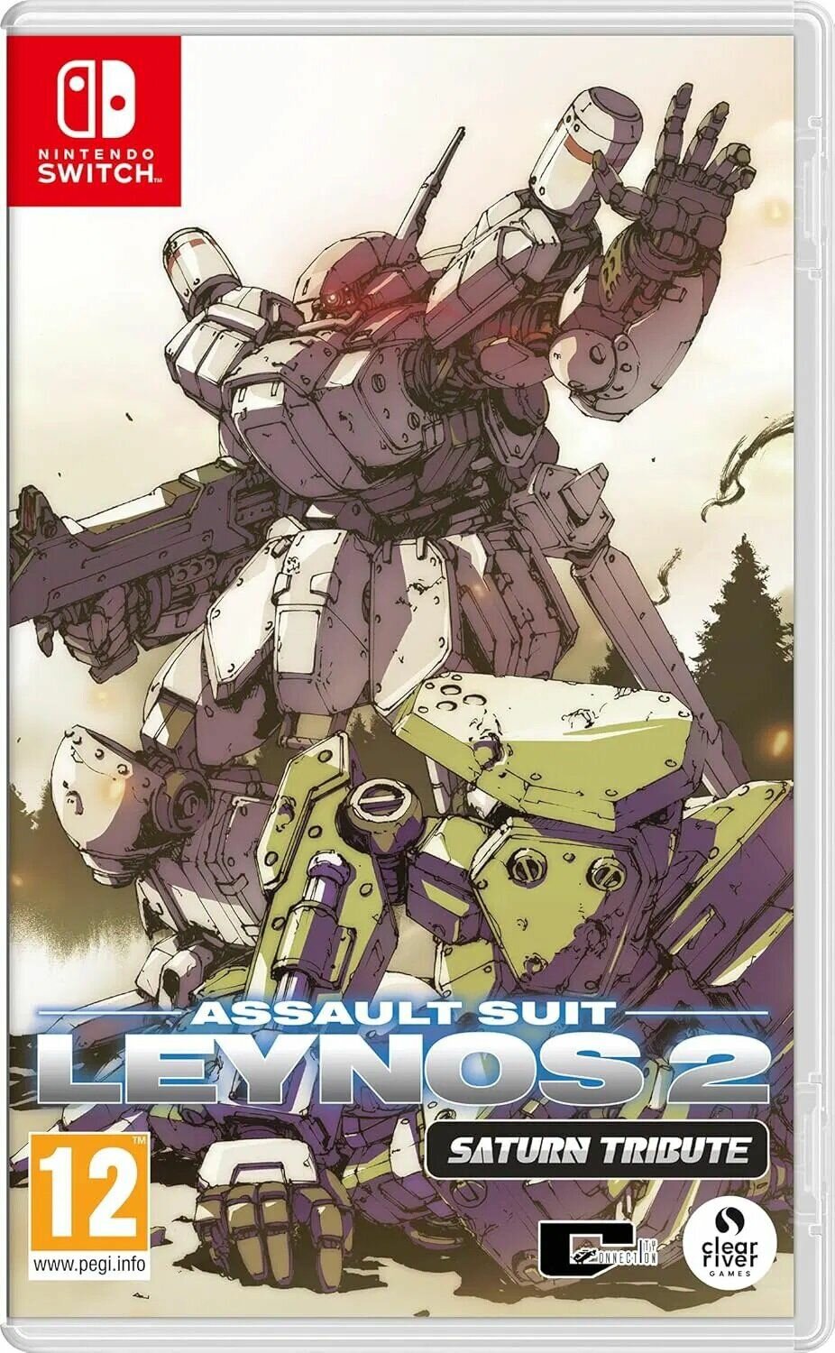 Игра Assault Suit Leynos 2 Saturn Tribute для Switch (Английская версия)