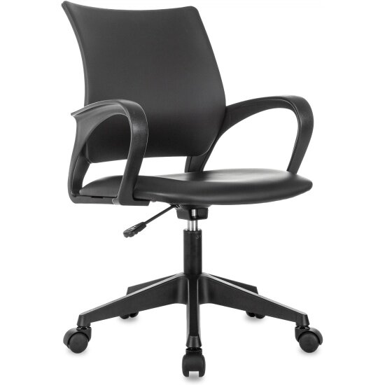 Кресло офисное Бюрократ CH-695NLT черный экокожа, крестовина пластик