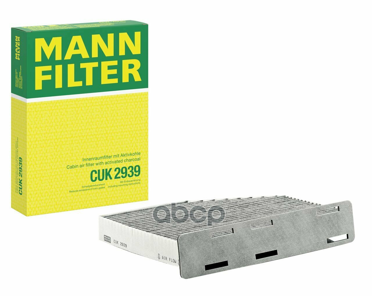 Фильтр салонный угольный CUK2939 MANN-FILTER арт. CUK2939