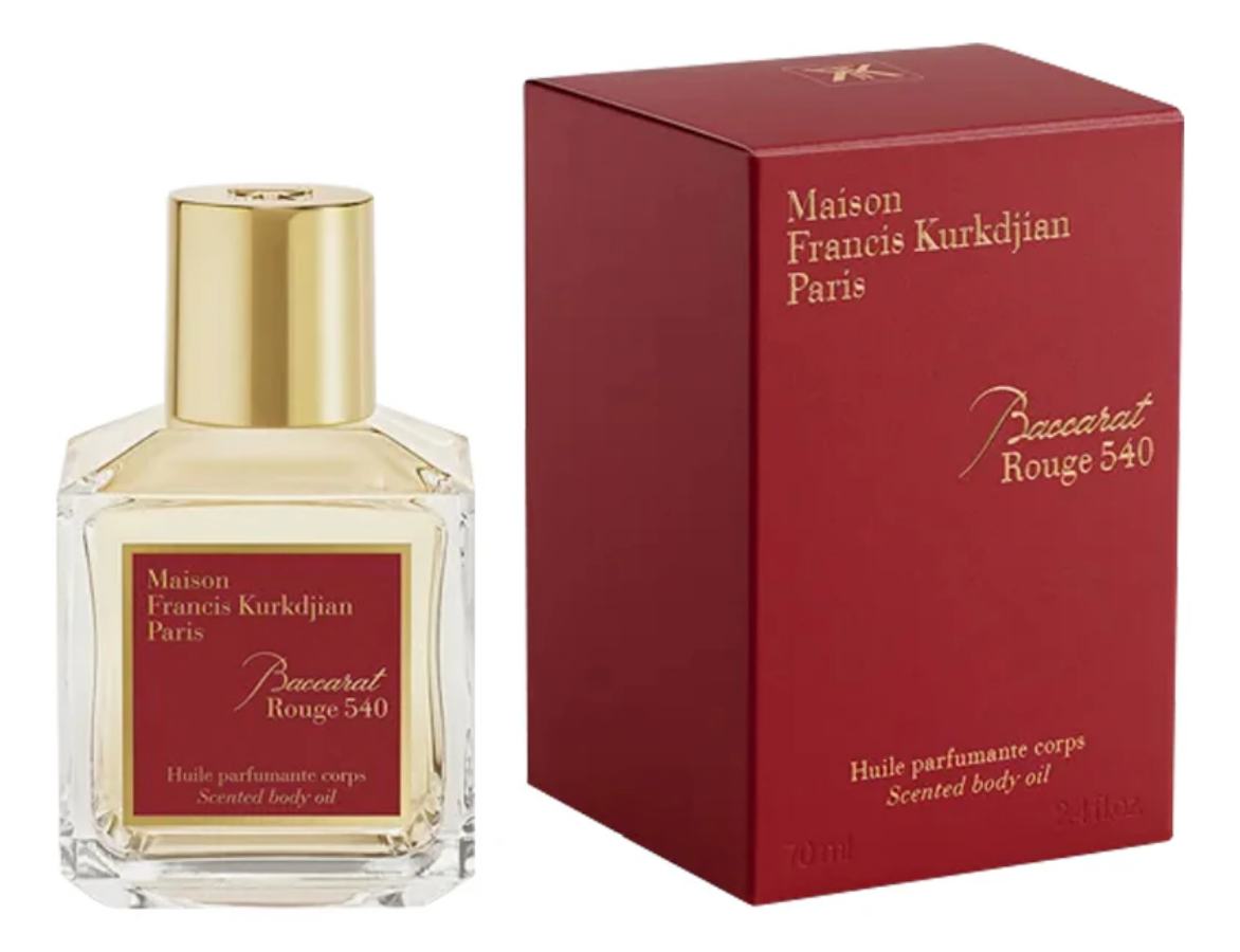 Парфюмированный лосьон для тела Maison Francis Kurkdjian "Baccarat Rouge 540", унисекс, 2018 г, 70 мл