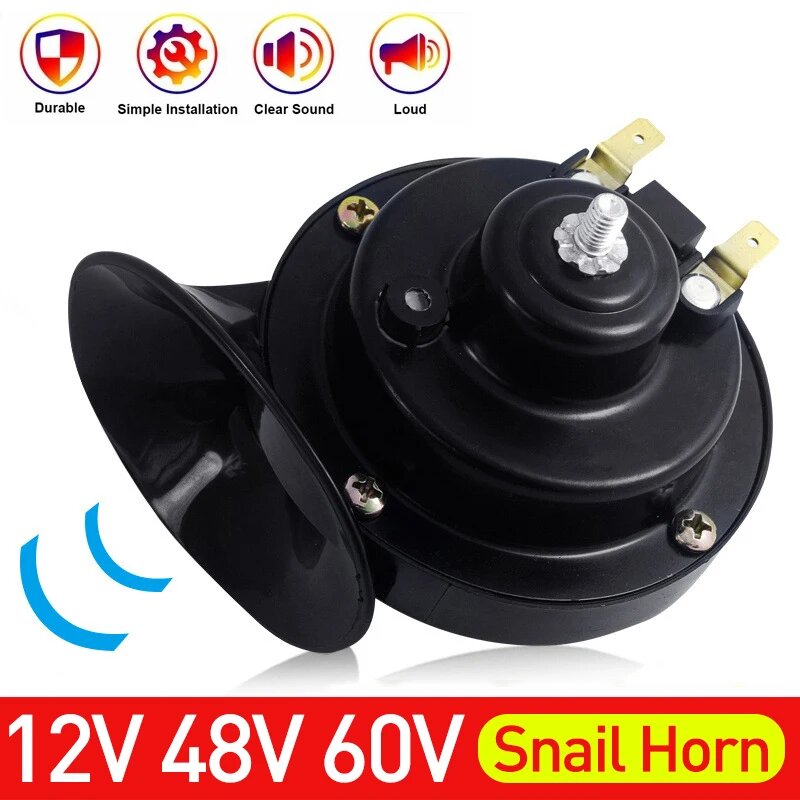 12V водостойкий звуковой сигнал для мотоцикла