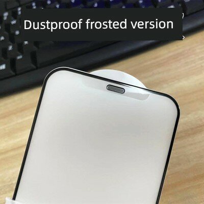 Скрин-протектор для iPhone 16 с антипылевой сеткой и матовой поверхностью, 2 шт