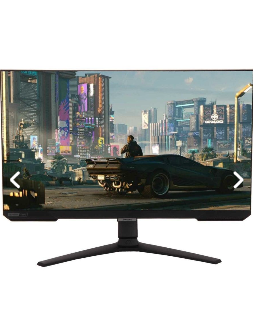 27" Монитор Samsung Odyssey G4 S27BG400EI, 1920x1080, 240 Гц, IPS, черный