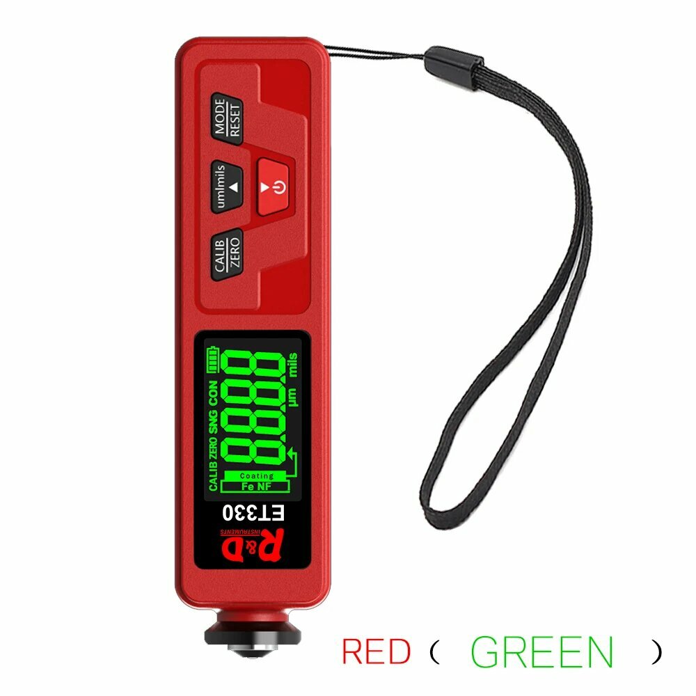 Толщиномер краски R&D ET330+ Zn, Red-Green