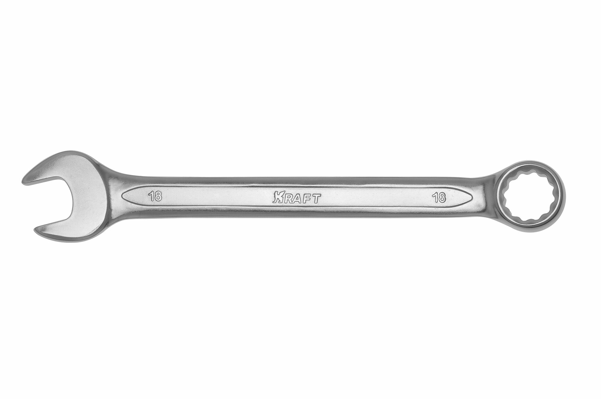 Ключ комбинированный 18мм Cr V KRAFT