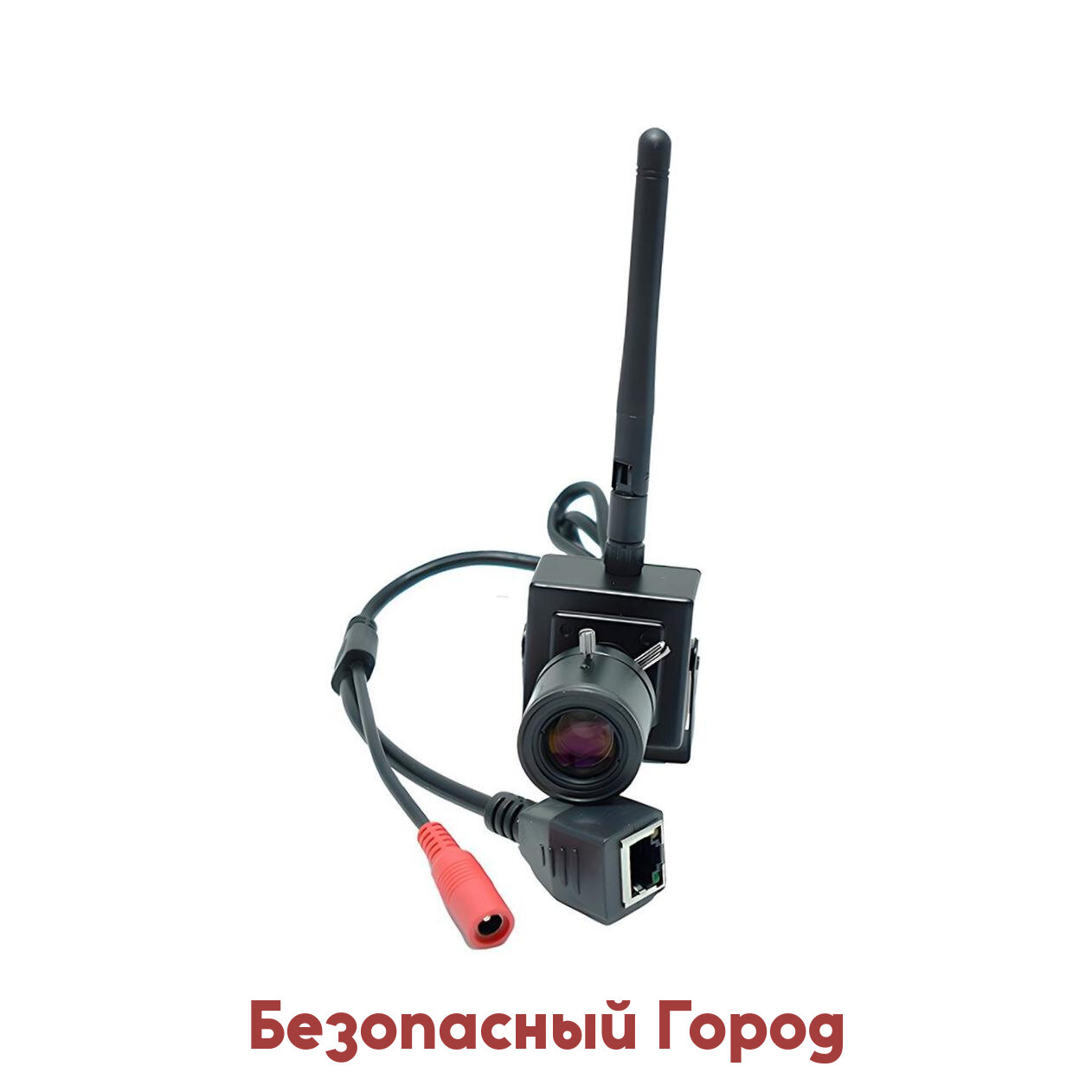 Маленькая WI-FI IP видеокамера Link-500Z Mod: (8GH) (F86776IM) 5 Мп камера для онлайн просмотра, с записью, микрофоном и детекцией человека.