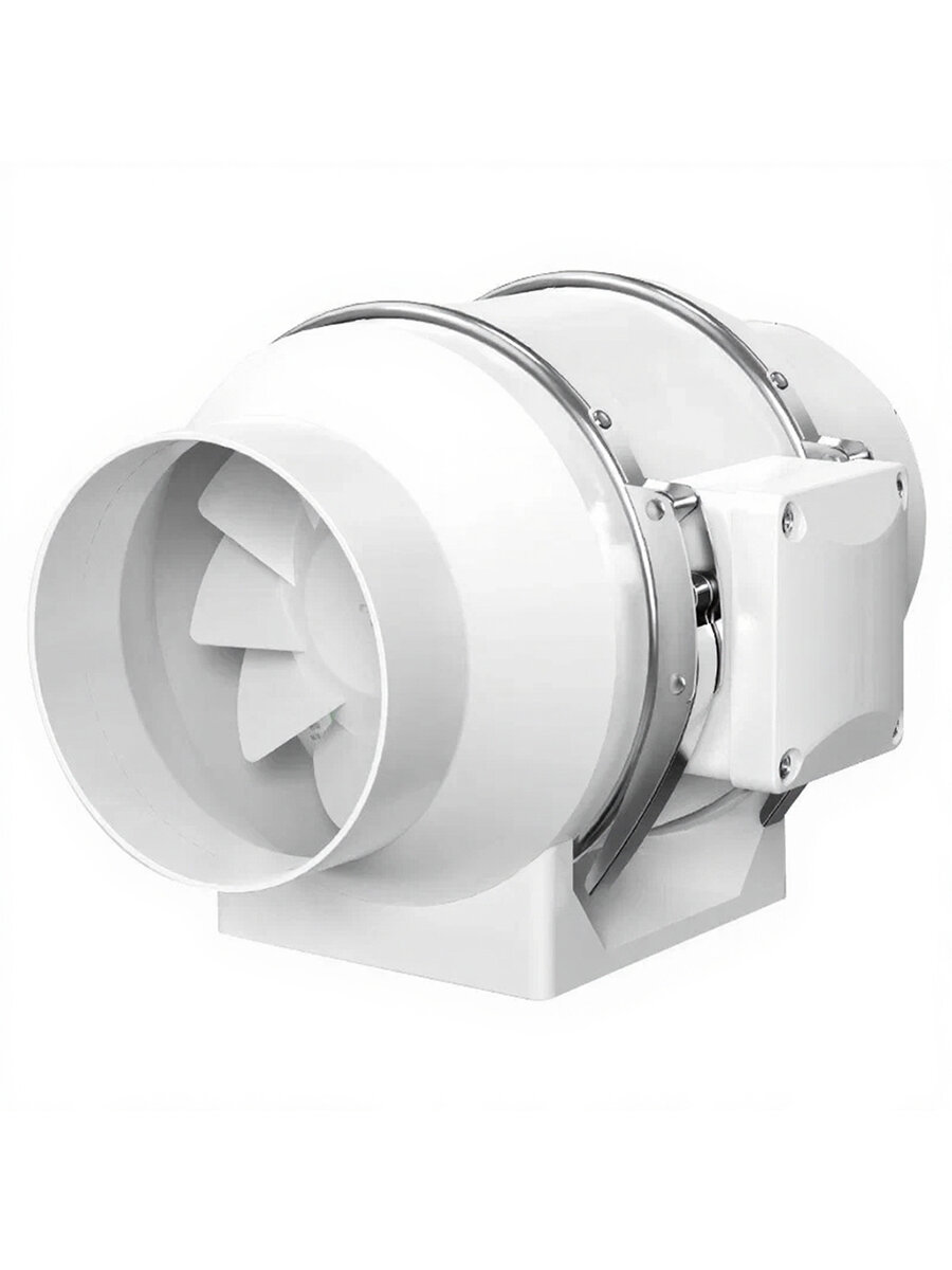 Вытяжной вентилятор Svendsen BlowFan, осевой, пластик, 220Вт, 2700об/мин, диаметр 4", белый