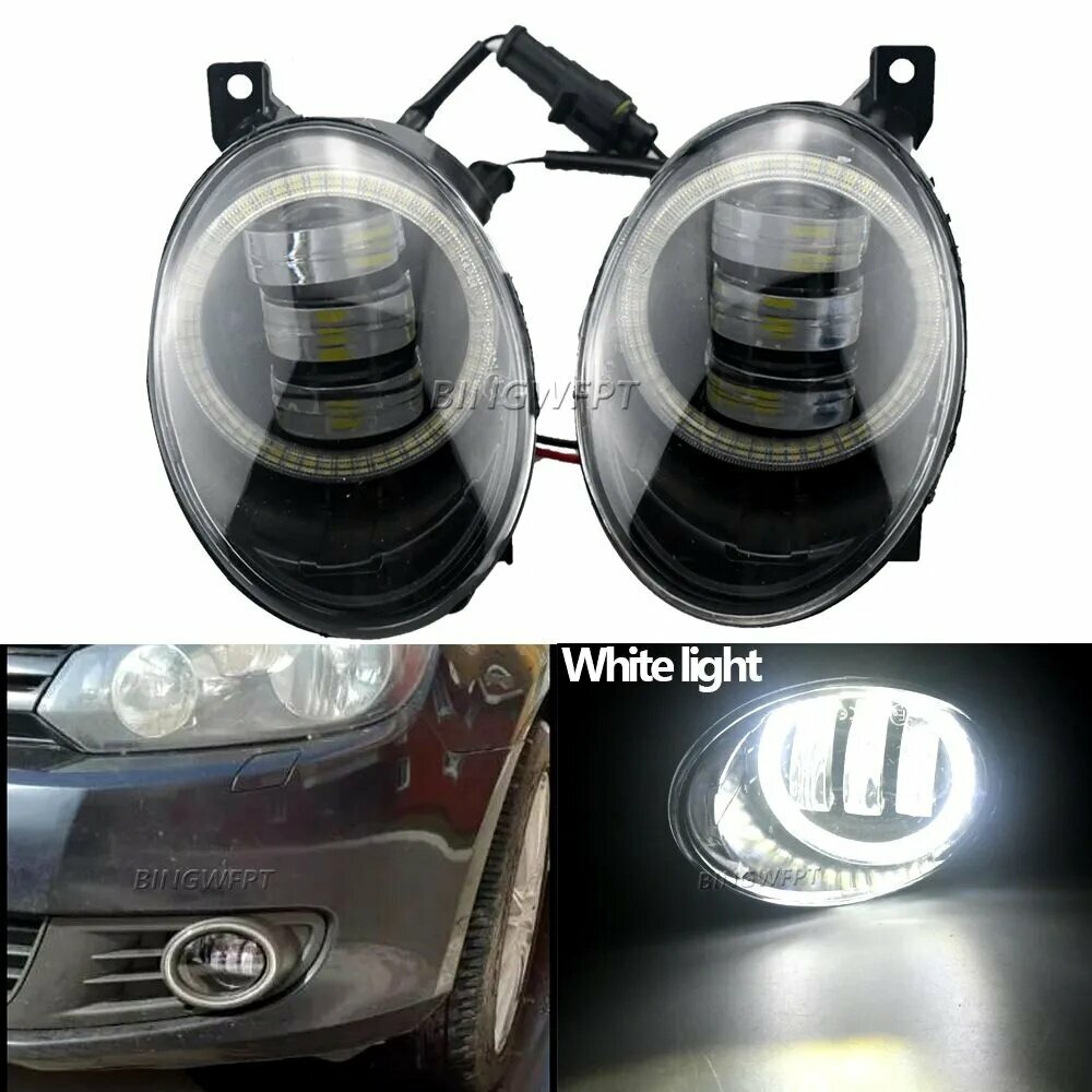 Фары автомобильные, Противотуманная фара, 2 шт, арт. 3-Volkswagen Jetta Mk6 Sportwagon 2011 2012 2013 2014
