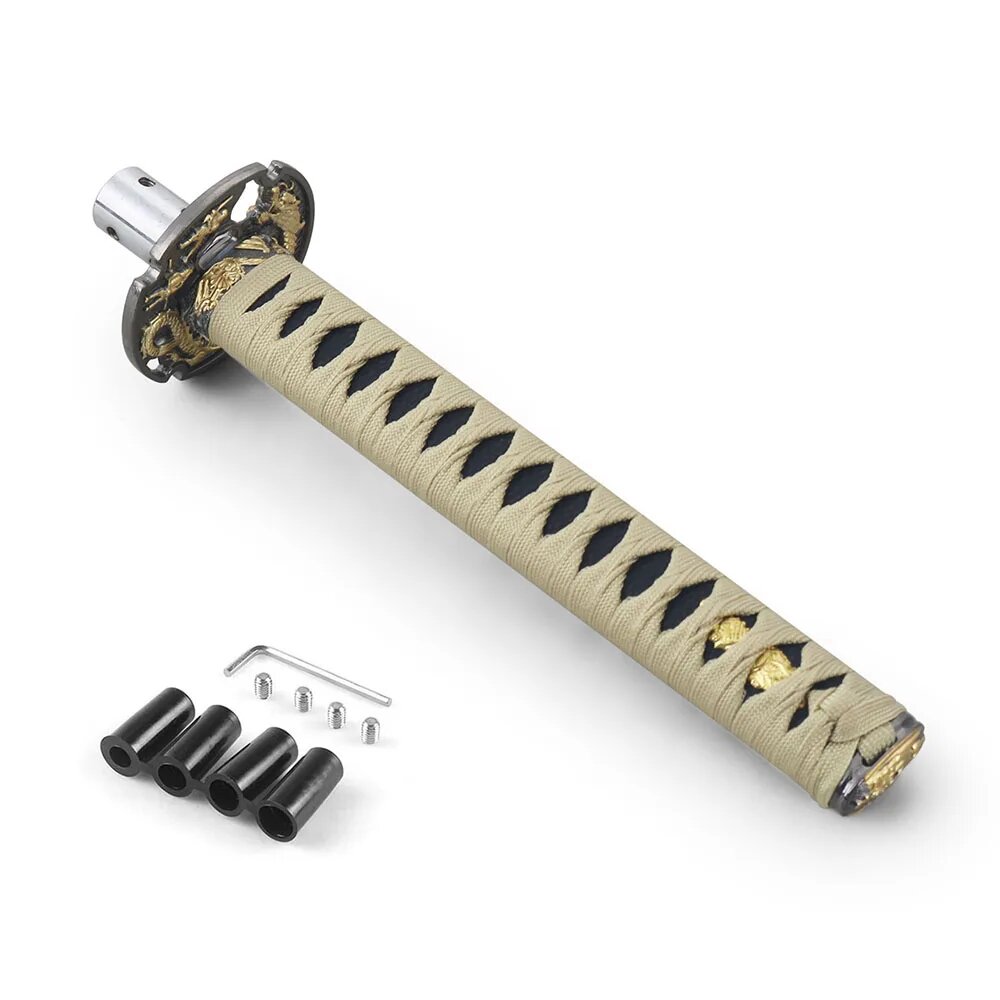 Ручка переключения передач Katana 260mm gold and black