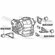 FEBEST BZMW463F подушка раздатки!\ MB W463 02>