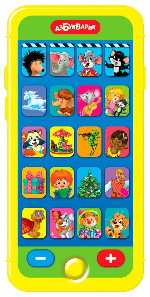Детская музыкальная игрушка "Мультиплеер. Веселые мультяшки", развивающая интерактивная игрушка для малышей со звуковыми эффектами, развиваем мелкую моторику, память и слуховое восприятие
