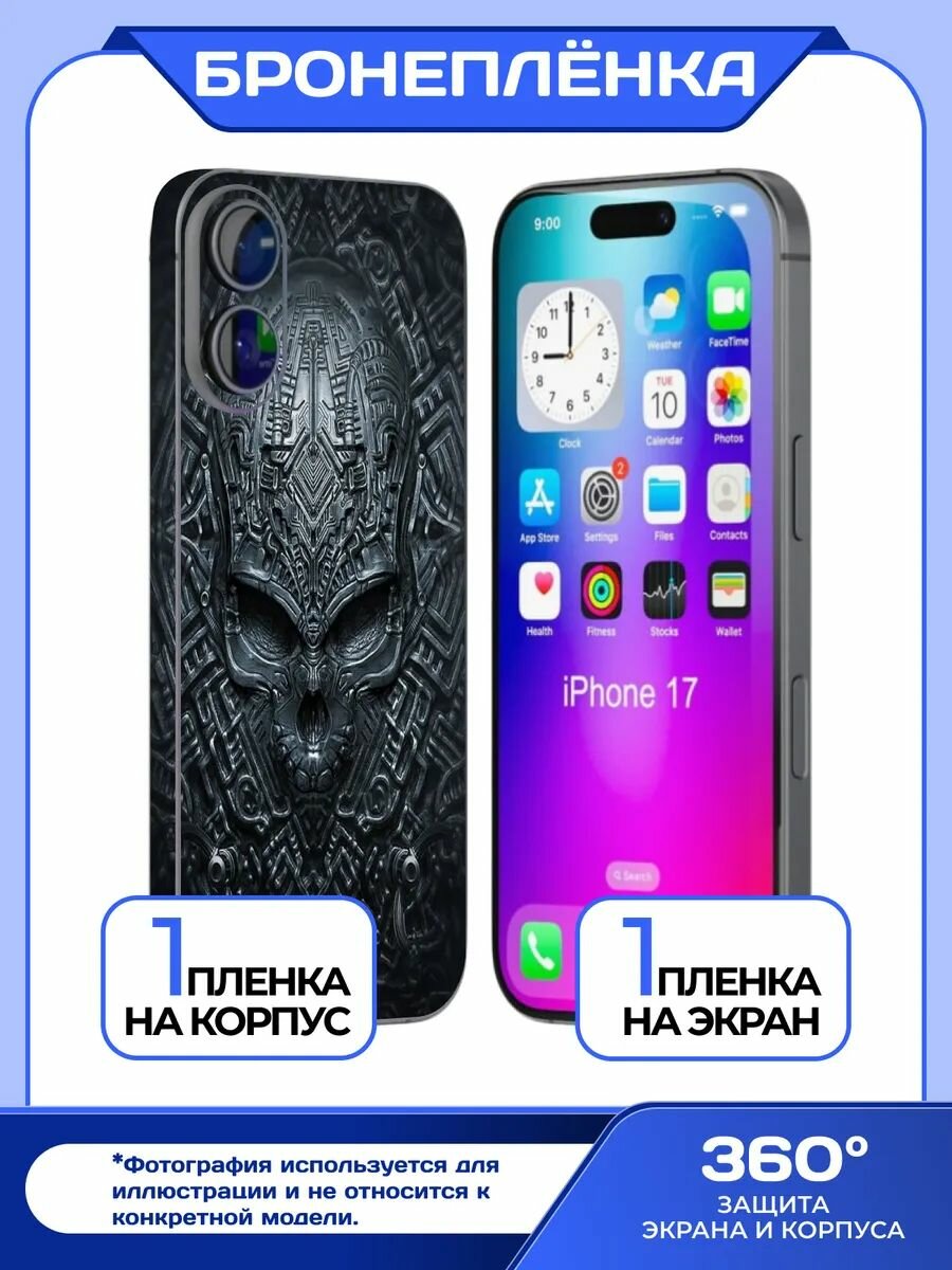 Пленка на экран и корпус для iPhone 16