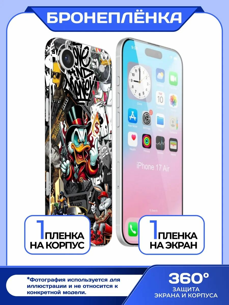 Пленка на экран и корпус для iPhone 17 Air